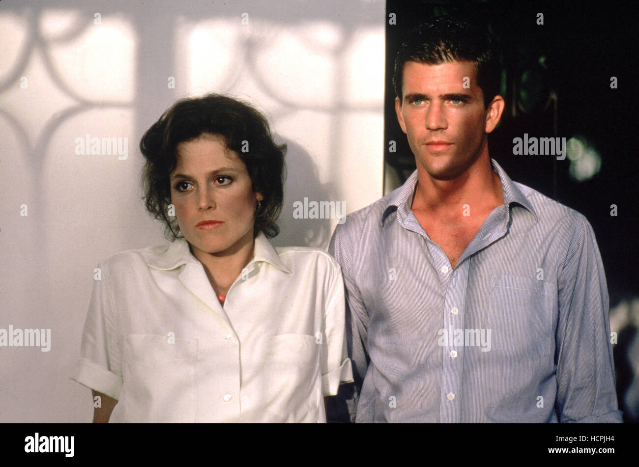 THE YEAR OF LIVING DANGEROUSLY, Sigourney Weaver, Mel Gibson, 1982, (c ...