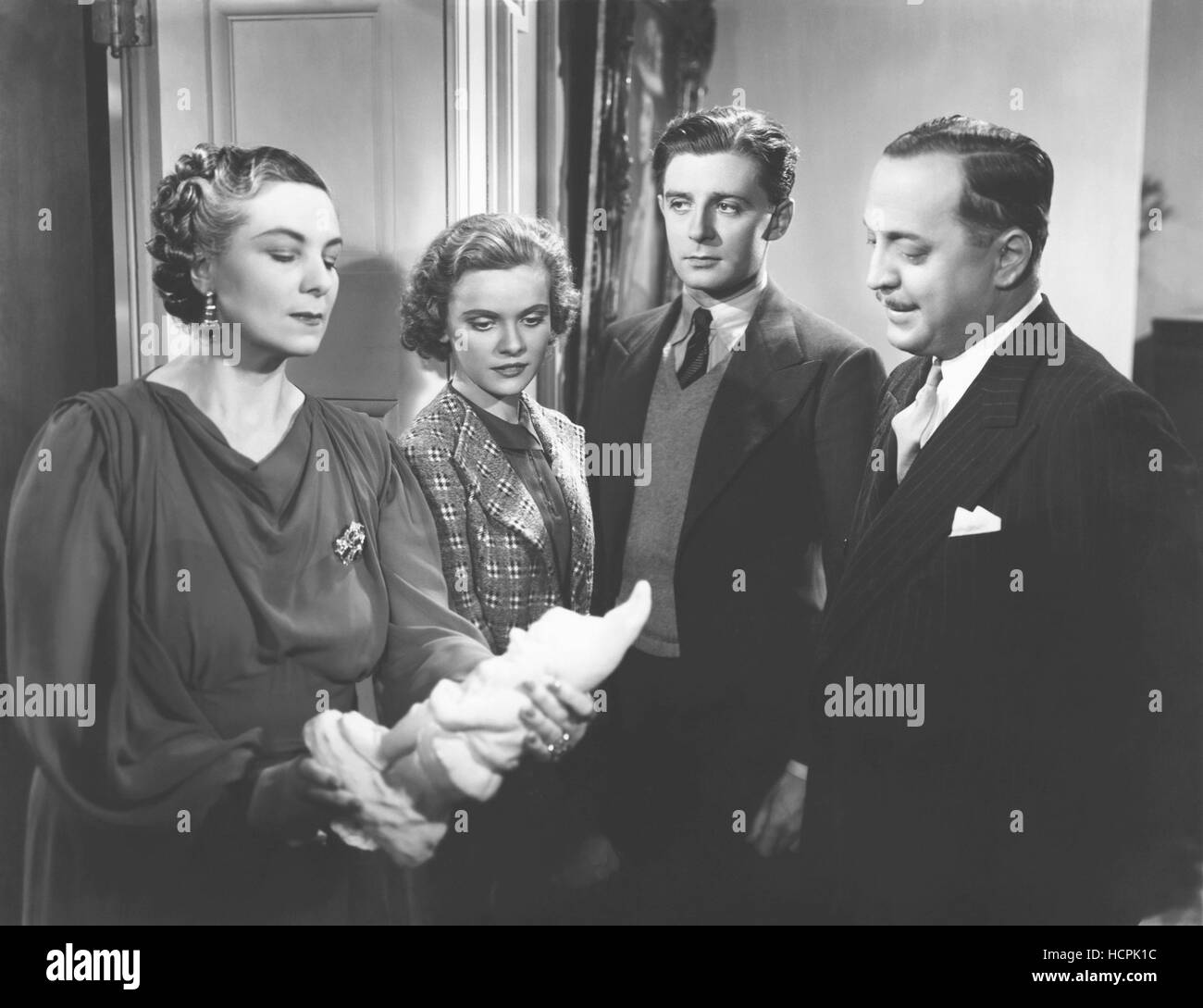 YOUNG AND INNOCENT, from left: Mary Clare, Nova Pilbeam, Derrick De ...