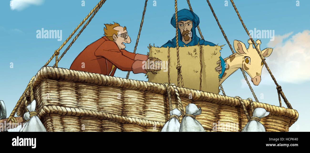 ZARAFA, from left: Malaterre, Hassan, Zarafa, 2012. © Gkids / courtesy ...