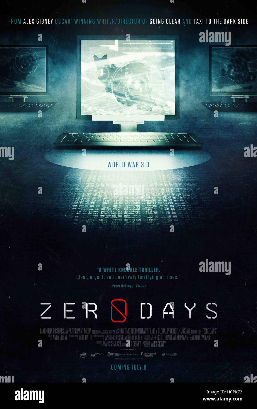 ZERO DAYS, US poster art, 2016. © Magnolia Pictures / courtesy Everett ...