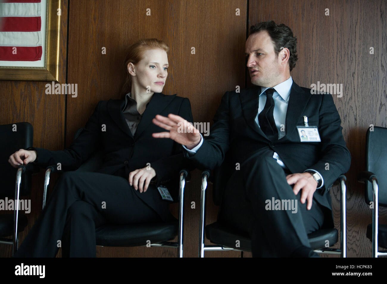 ZERO DARK THIRTY, from left: Jessica Chastain, Jason Clarke, 2012, ph ...
