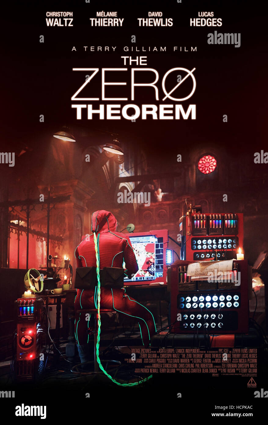 THE ZERO THEOREM, poster art, 2013. ©Amplify/Courtesy Everett ...