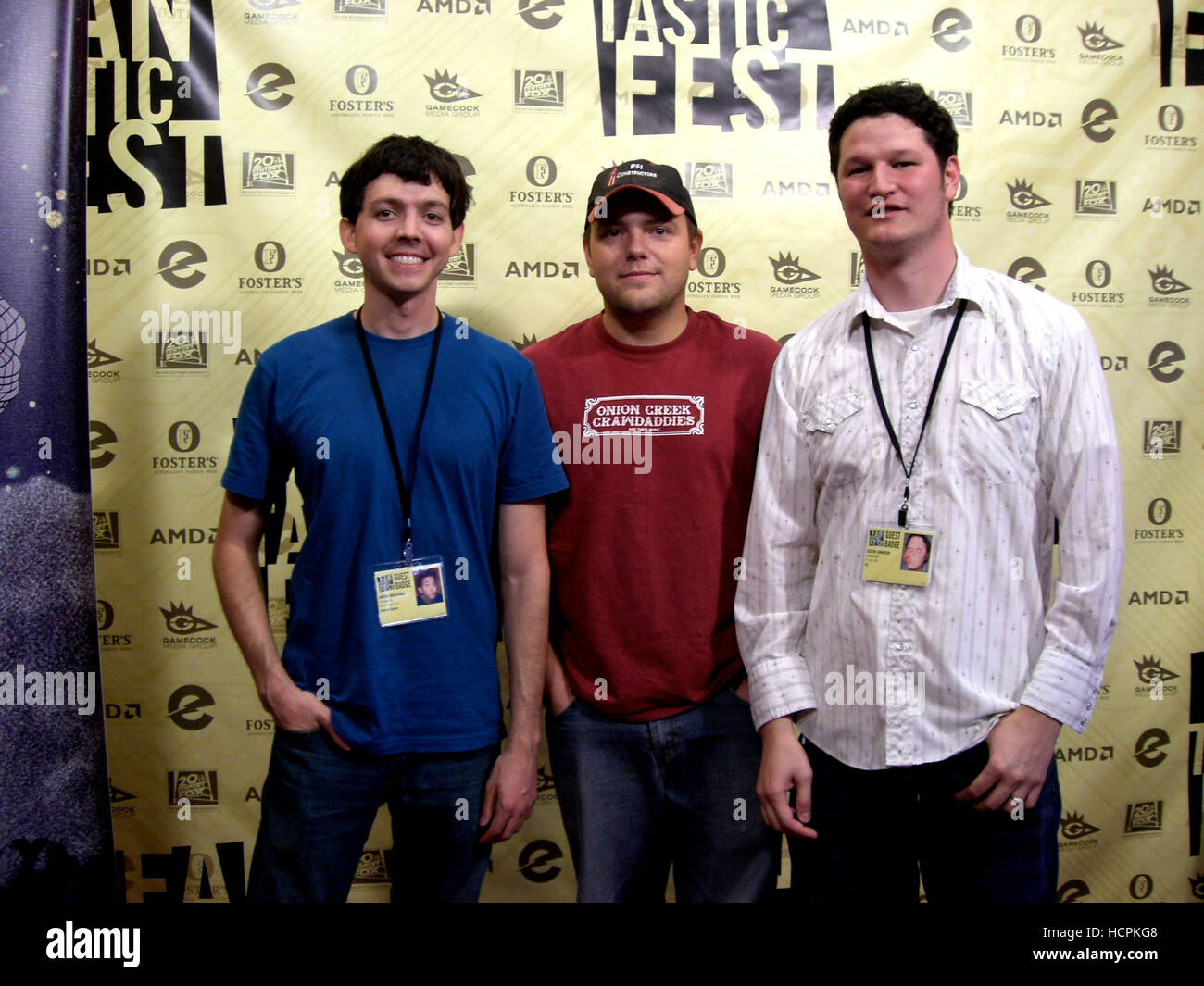 ZOMBIE GIRL: THE MOVIE, from left: directors Aaron Marshall, Erik Mauck ...