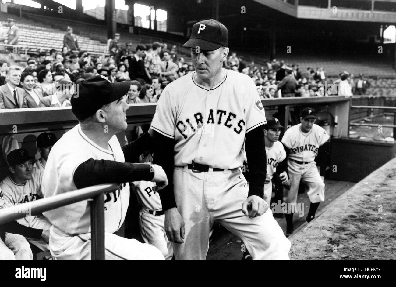 ANGELS IN THE OUTFIELD, Paul Douglas, Bruce Bennett, 1951 Stock Photo ...
