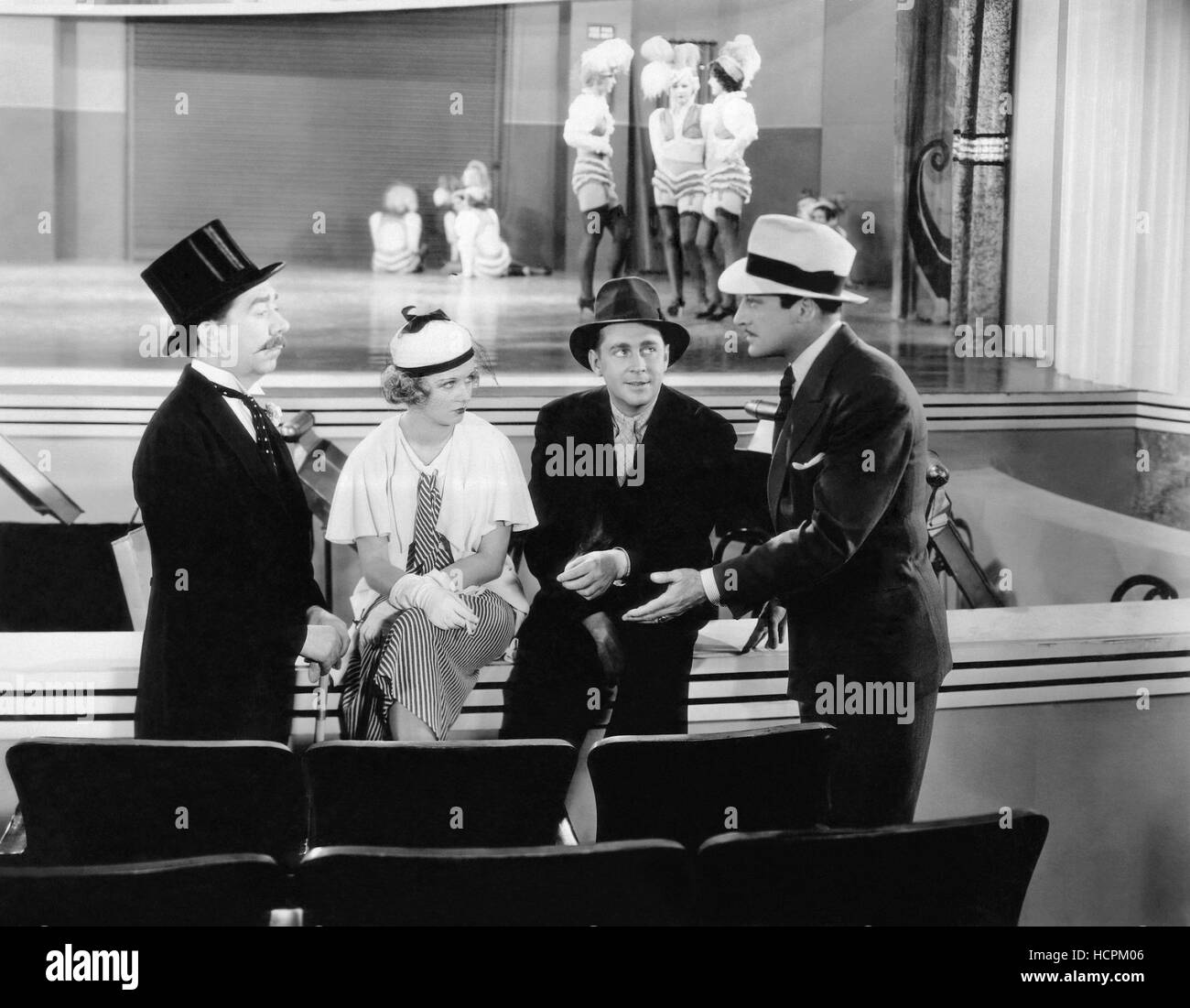ARIZONA TO BROADWAY, from left, Herbert Mundin, Joan Bennett, James ...