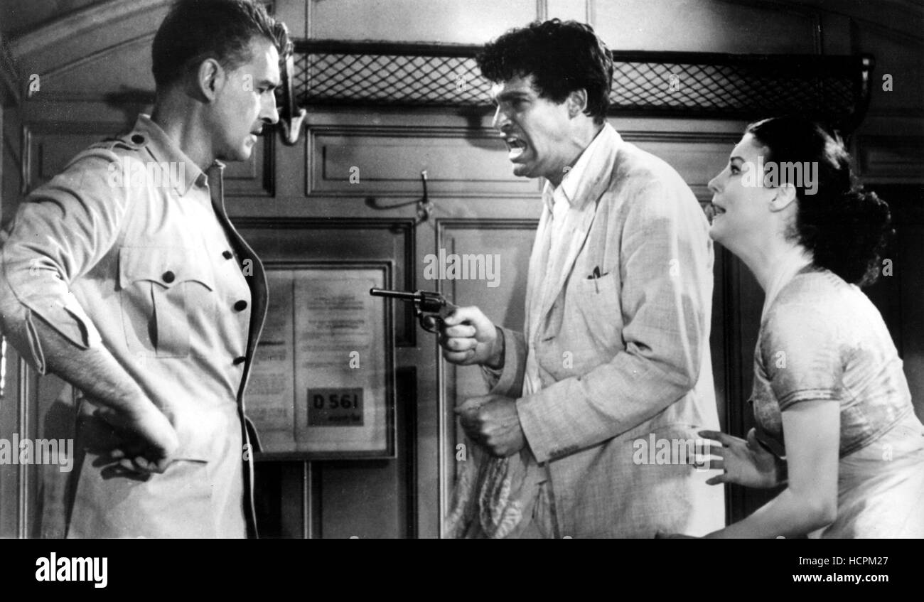 BHOWANI JUNCTION, Stewart Granger, Bill Travers, Ava Gardner, 1956 ...