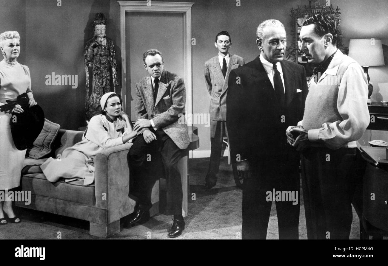 BLACK WIDOW, Ginger Rogers, Gene Tierney, Van Heflin, Aaron Spelling ...