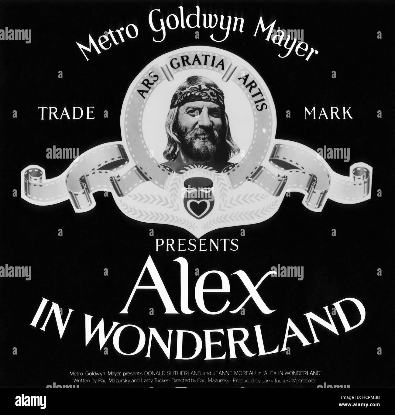 ALEX IN WONDERLAND, Donald Sutherland, 1970 Stock Photo - Alamy