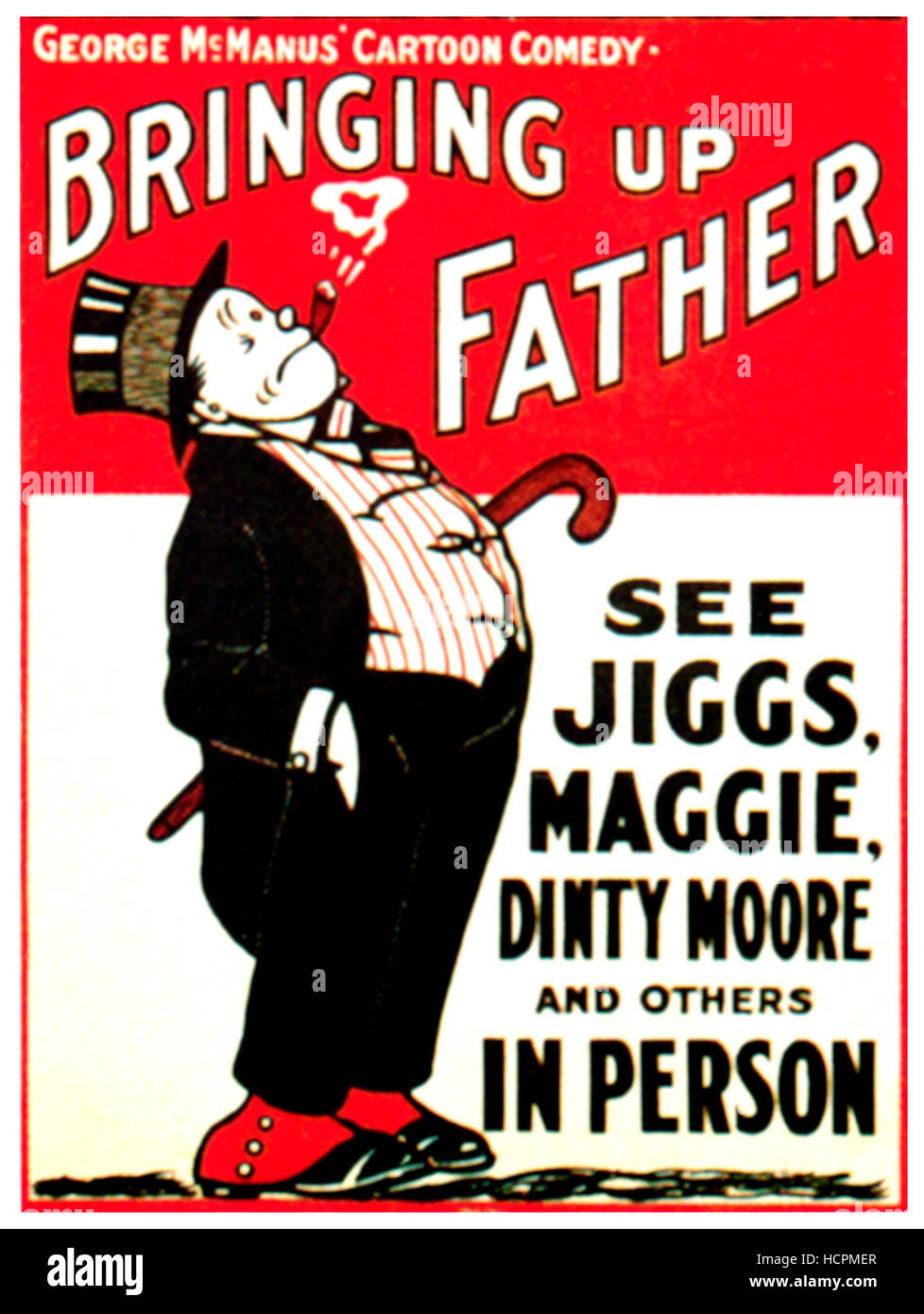 BRINGING UP FATHER, Jiggs, 1915 Stock Photo - Alamy