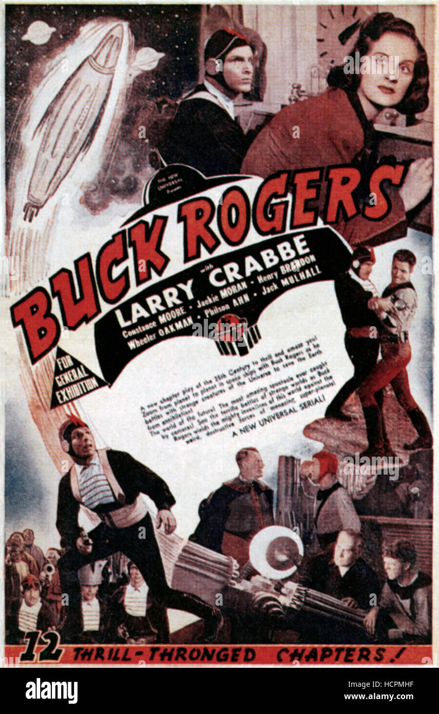 BUCK ROGERS, top right: Constance Moore, 1939 Stock Photo - Alamy