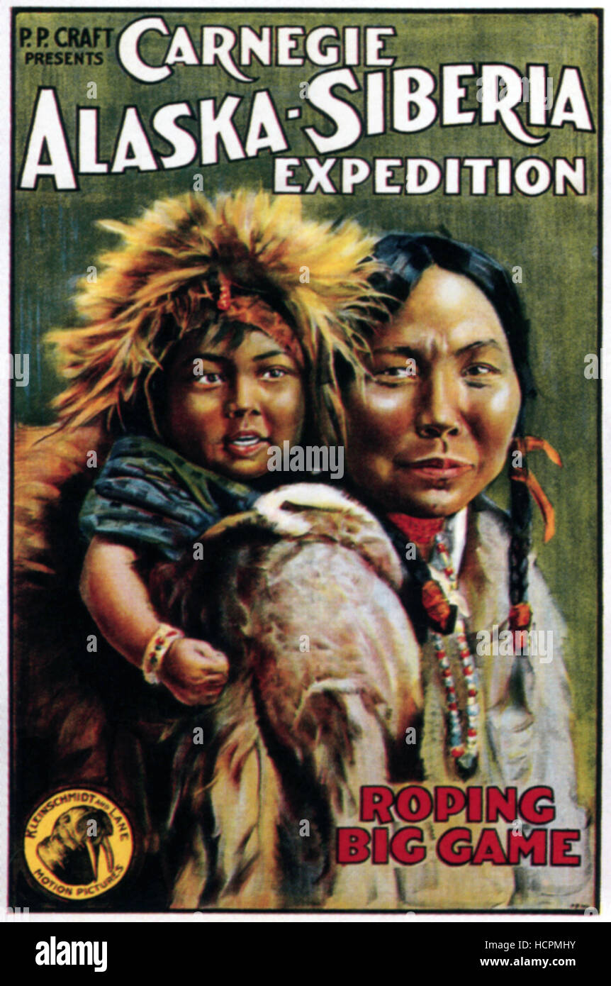 CARNEGIE ALASKA-SIBERIAN EXPEDITION, 1912 Stock Photo - Alamy