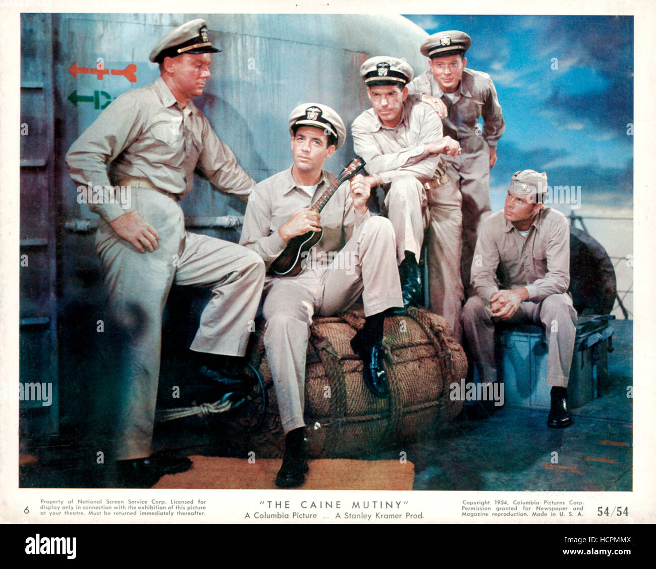 THE CAINE MUTINY, Van Johnson, Jerry Paris, Fred MacMurray, Arthur ...