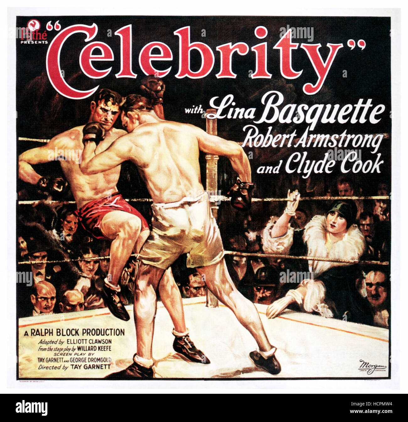 CELEBRITY, right: Lina Basquette on poster art, 1928 Stock Photo - Alamy