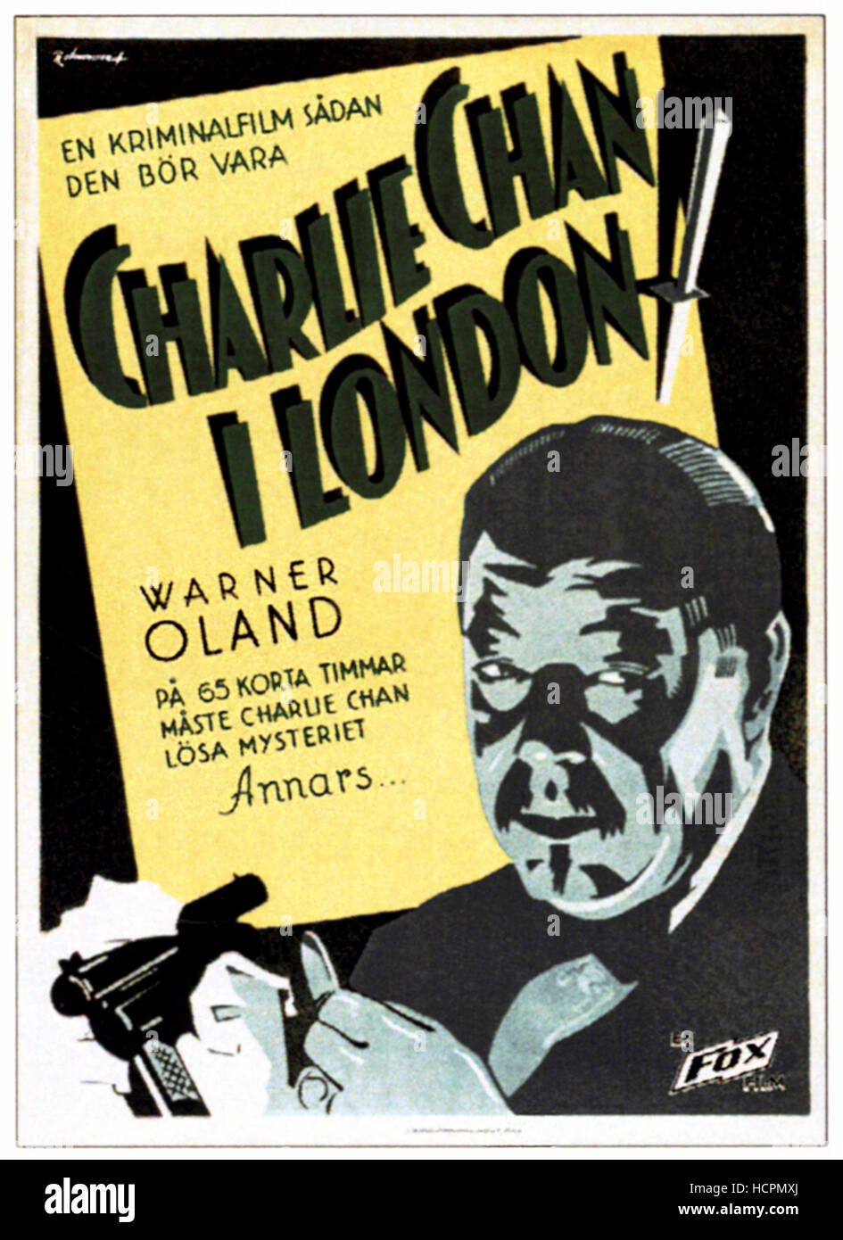 CHARLIE CHAN IN LONDON (aka CHARLIE CHAN I LONDON), Warner Oland on ...