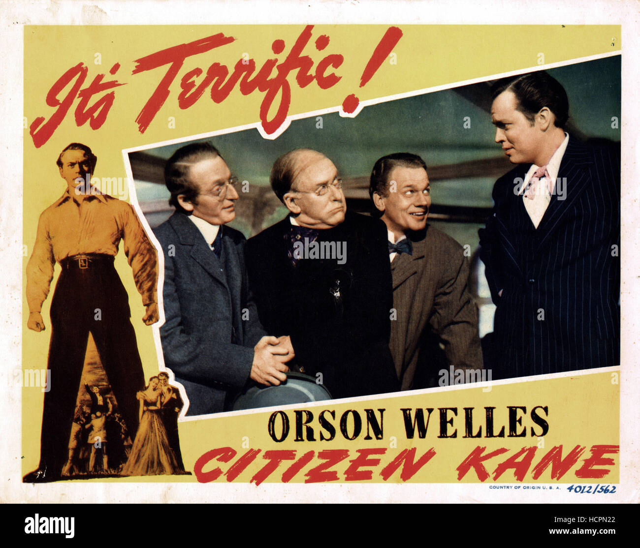 CITIZEN KANE, from left, Everett Sloane, Erskine Sanford, Joseph Cotten ...