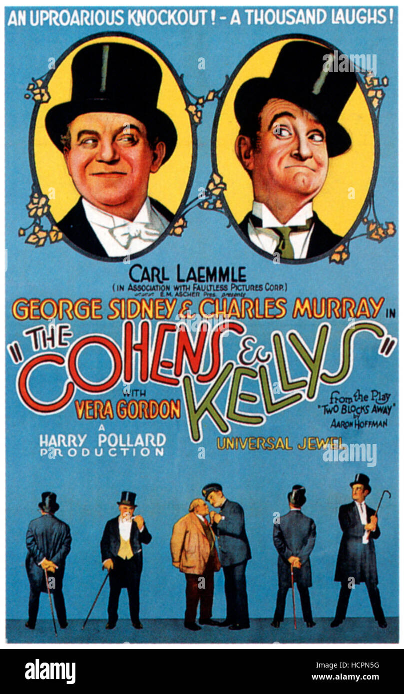 THE COHENS & KELLYS (aka THE COHENS AND KELLYS), top from left: George ...