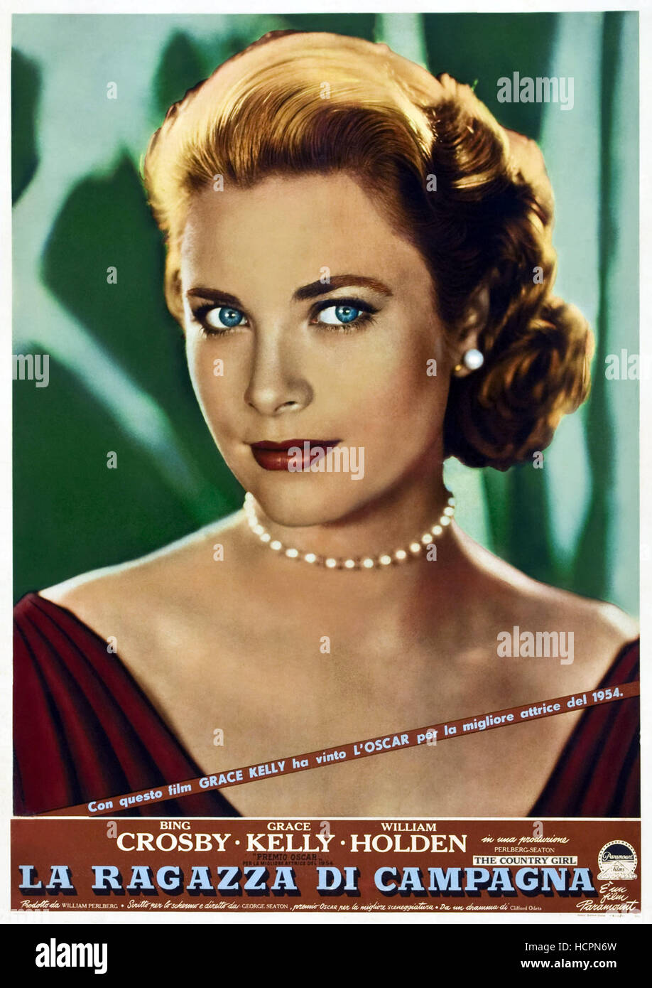 THE COUNTRY GIRL, (aka LA RAGAZZA DI CAMPAGNA), Grace Kelly on Italian ...