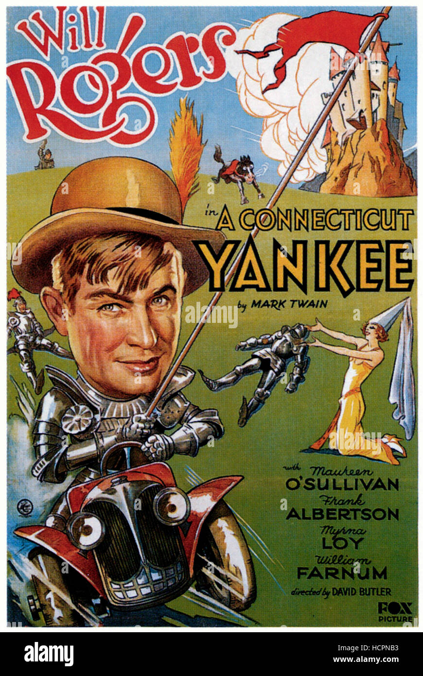 A CONNECTICUT YANKEE, Will Rogers, 1931 Stock Photo - Alamy