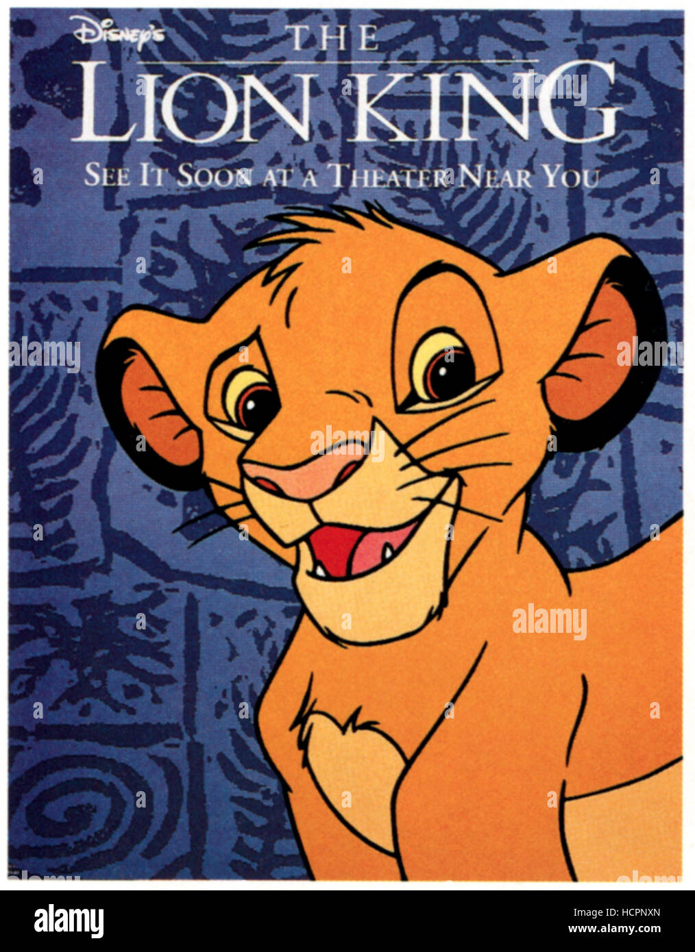 THE LION KING, Simba, 1994, ©Walt Disney Pictures/courtesy Everett ...
