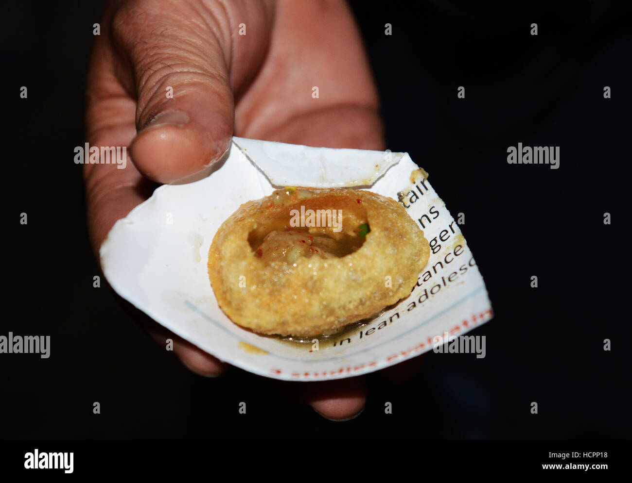 Panipuri hi-res stock photography and images - Alamy