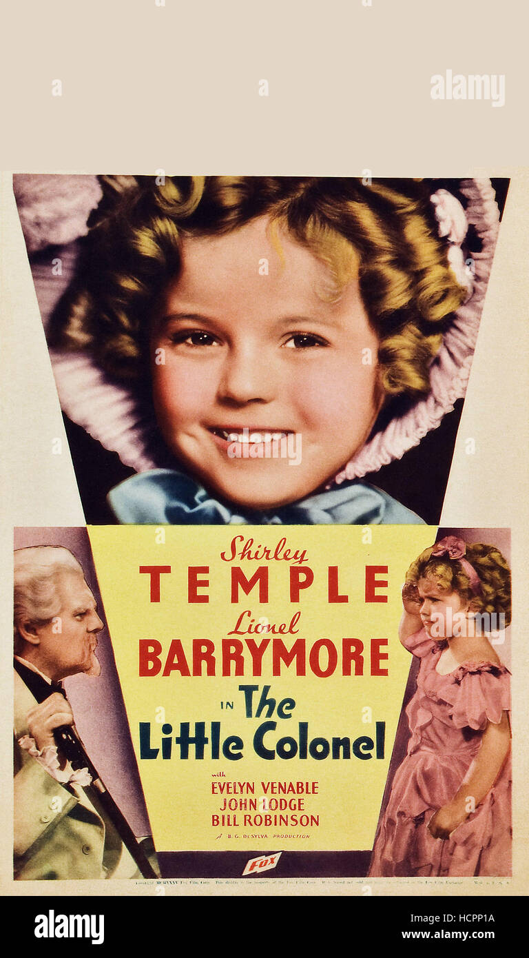 THE LITTLEST REBEL, US poster art, Shirley Temple, 1935, TM and ...