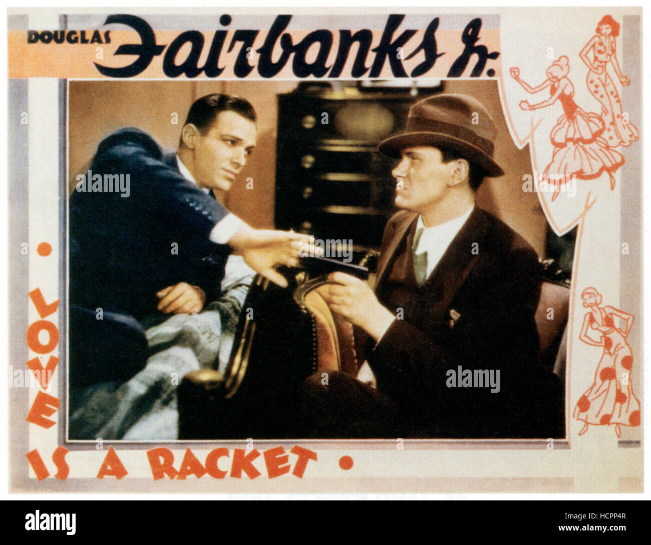 LOVE IS A RACKET, left: Douglas Fairbanks Jr., 1932 Stock Photo - Alamy