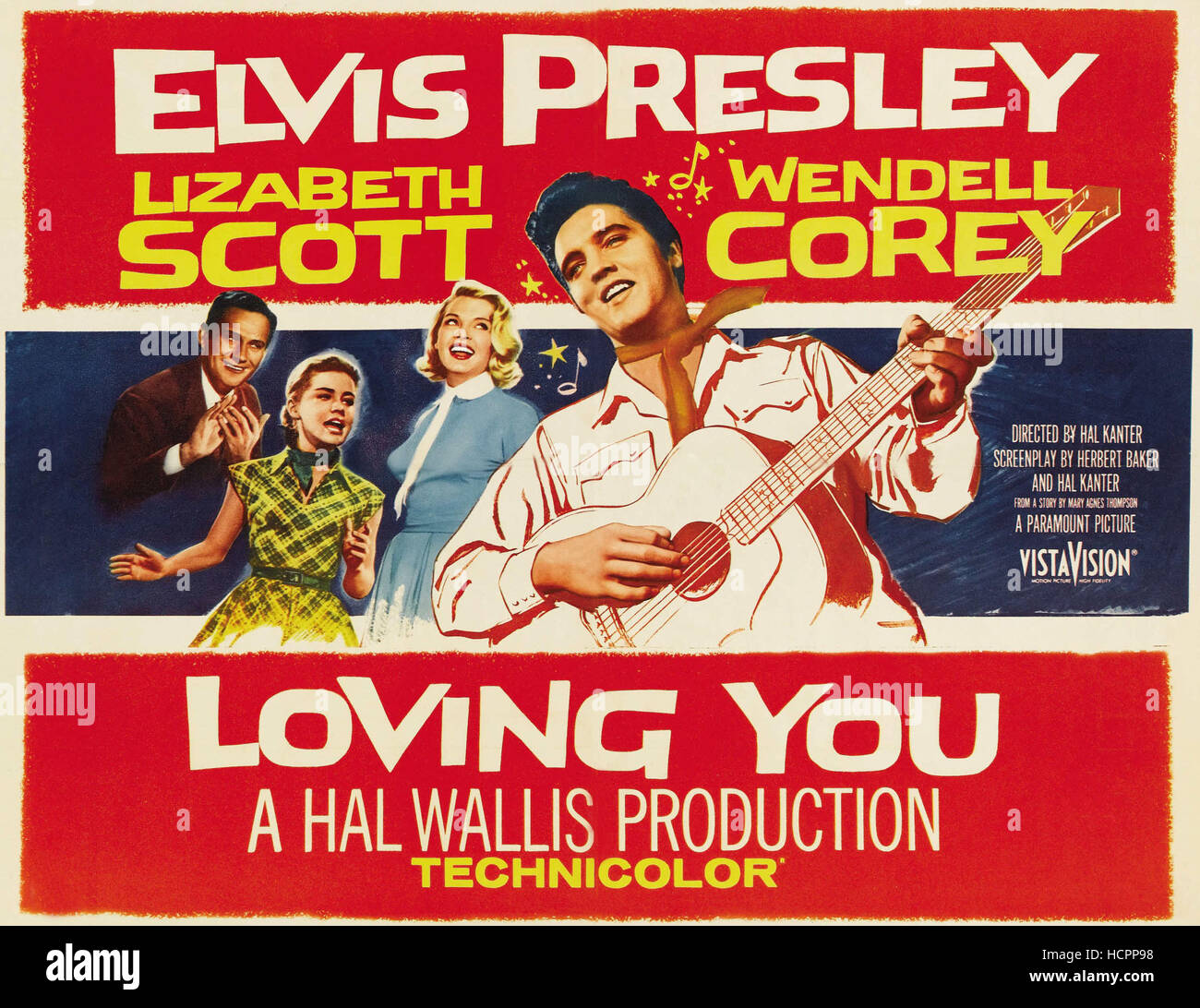 LOVING YOU, far right: Elvis Presley, 1957 Stock Photo - Alamy