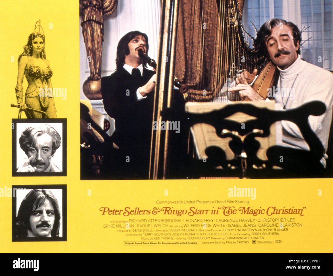 THE MAGIC CHRISTIAN, US poster art, from left: Ringo Starr, Peter ...