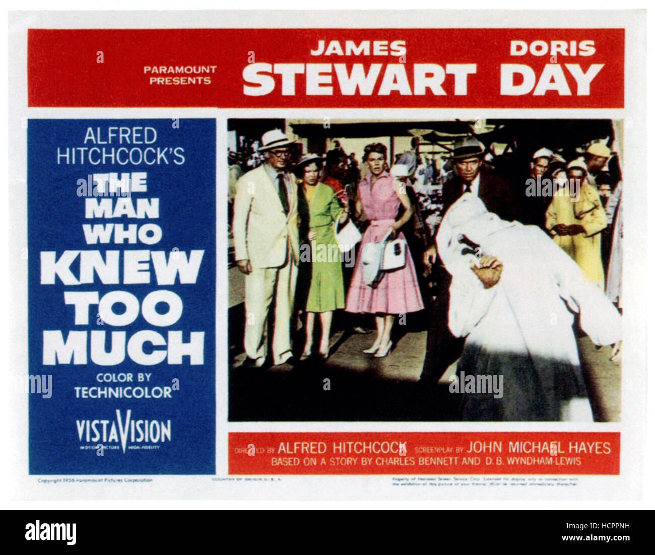 THE MAN WHO KNEW TOO MUCH, from left: Bernard Miles, Christopher Olsen ...