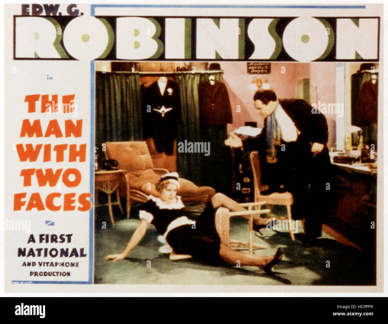 THE MAN WITH TWO FACES, right: Edward G. Robinson, 1934 Stock Photo - Alamy