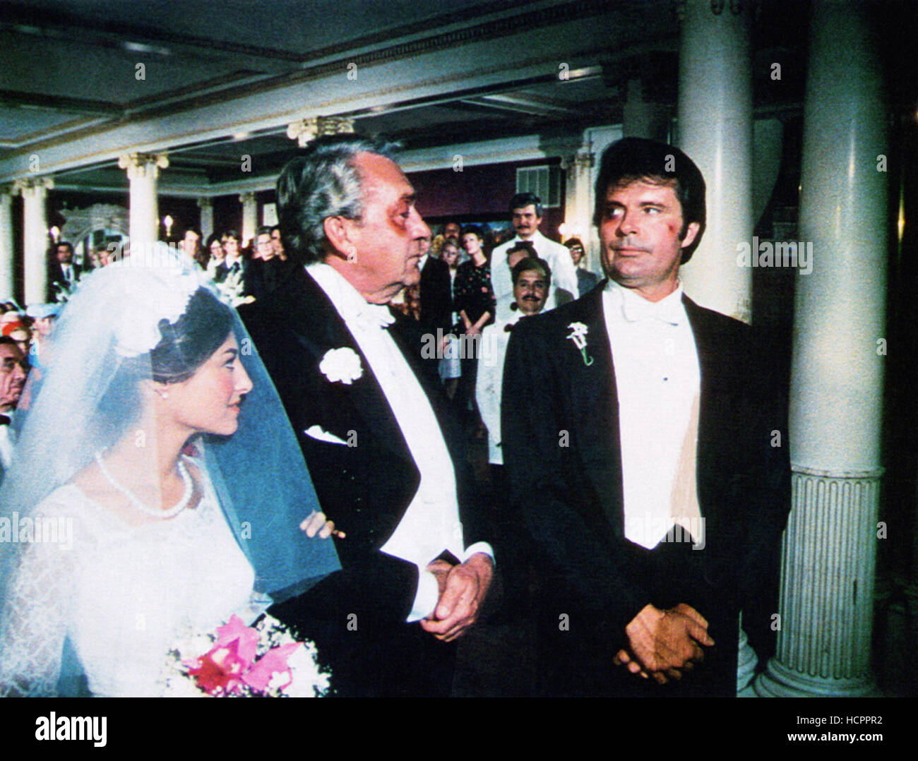 THE MCCULLOCHS, from left: Janice Heiden, Forrest Tucker, Max Baer Jr ...