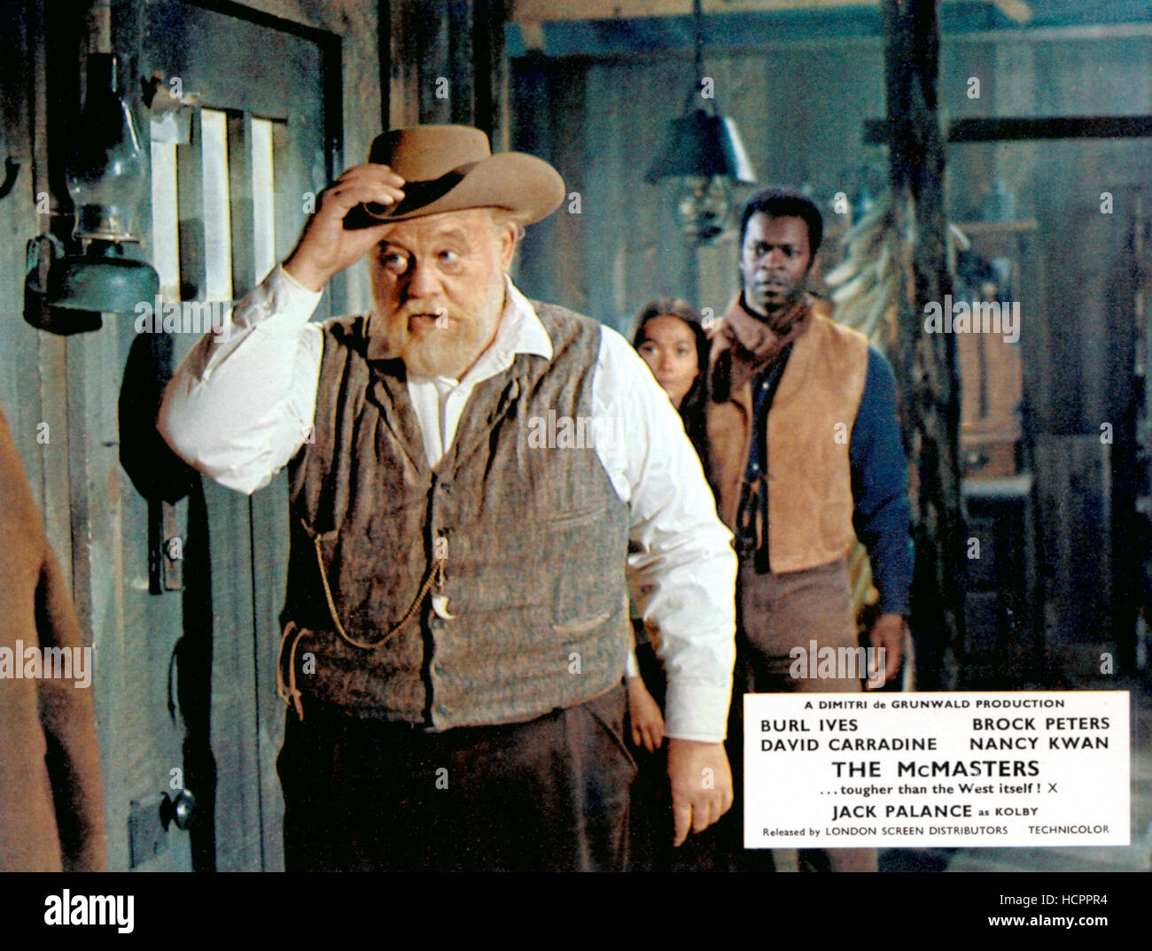 THE MCMASTERS, Burl Ives, Nancy Kwan, Brock Peters, 1970 Stock Photo ...