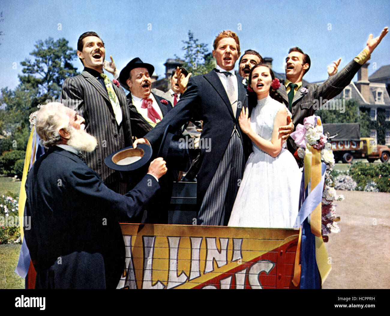 MERRY ANDREW, Tommy Rall (second from left), Salvatore Baccaloni, Danny ...