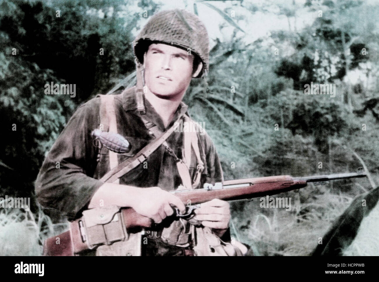 MERRILL S MARAUDERS Ty Hardin 1962 Stock Photo Alamy