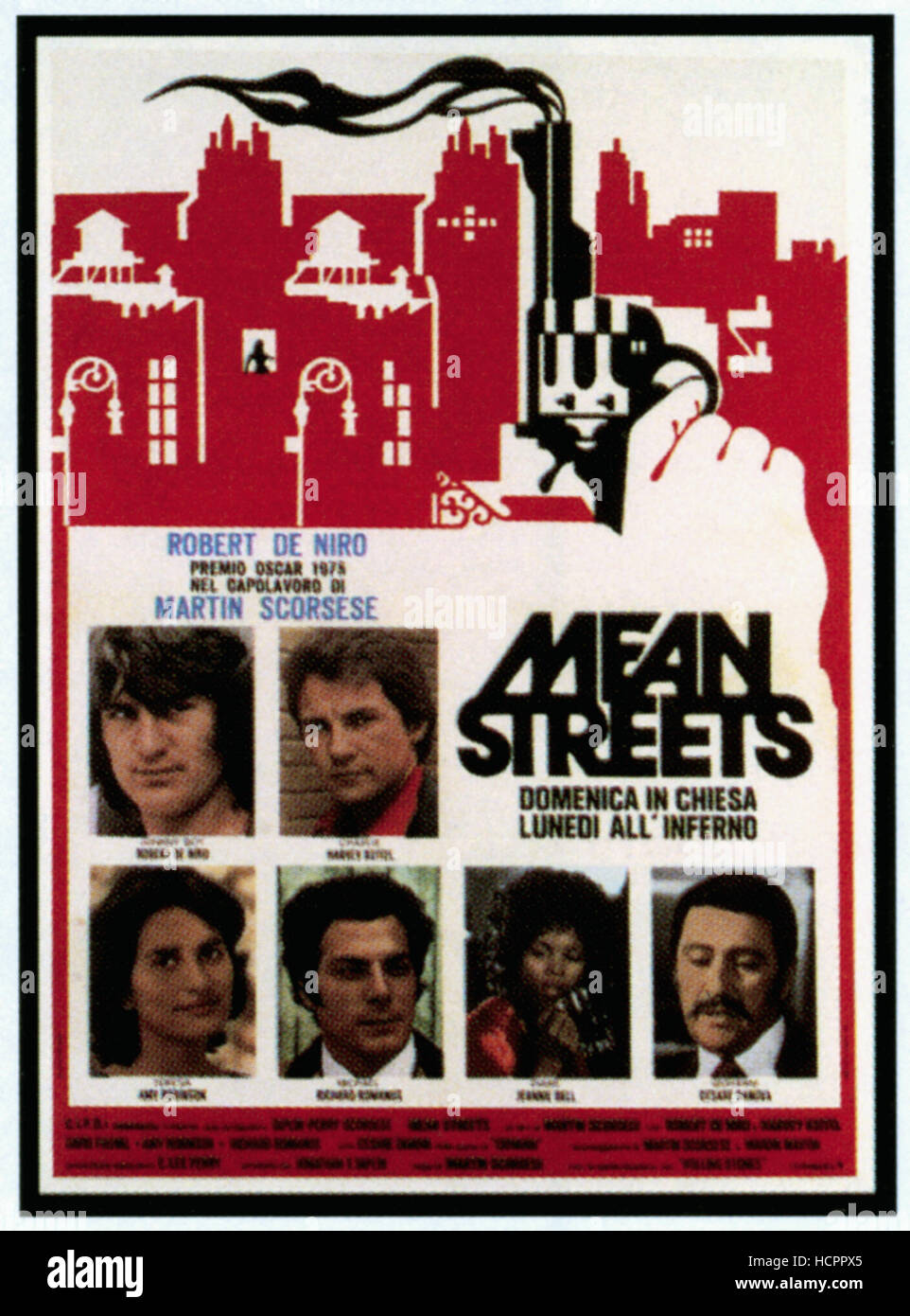 MEAN STREETS, top from left: Robert De Niro, Harvey Keitel, bottom from ...