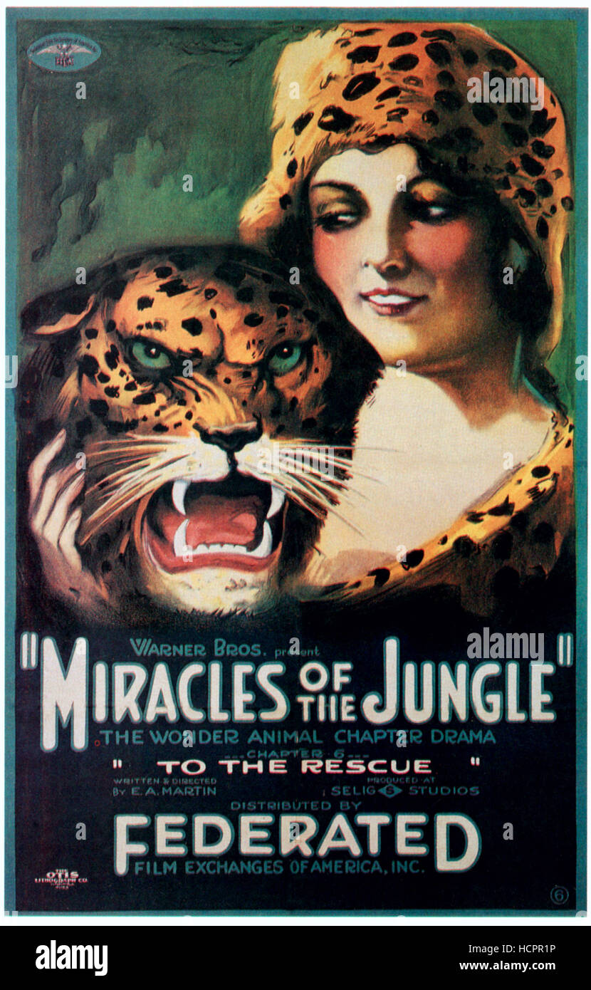 MIRACLES OF THE JUNGLE, 'Chapter 6: To the Rescue', 1921 Stock Photo - Alamy