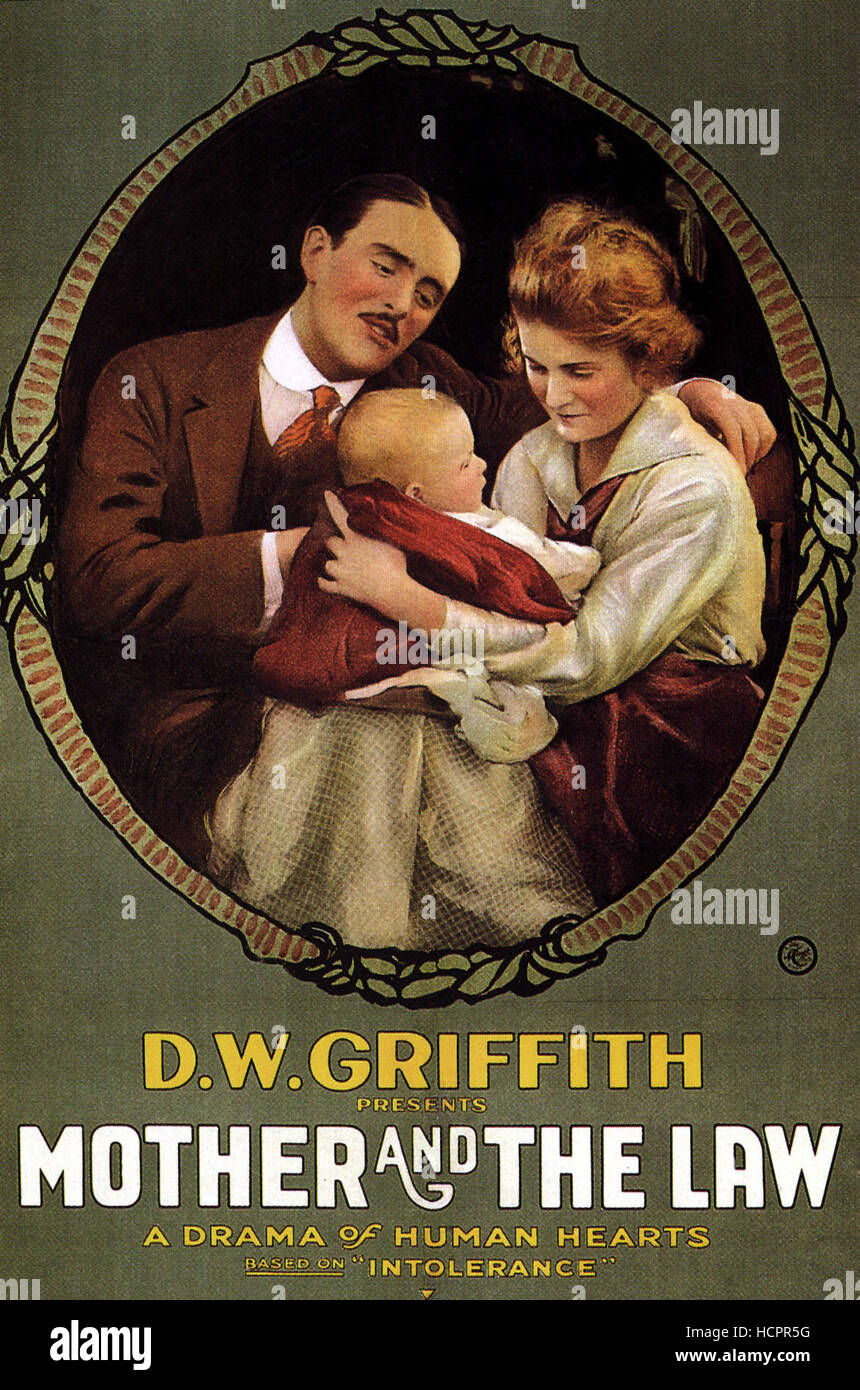 MOTHER AND THE LAW, THE, Robert Harron, Mae Marsh, 1919 Stock Photo - Alamy