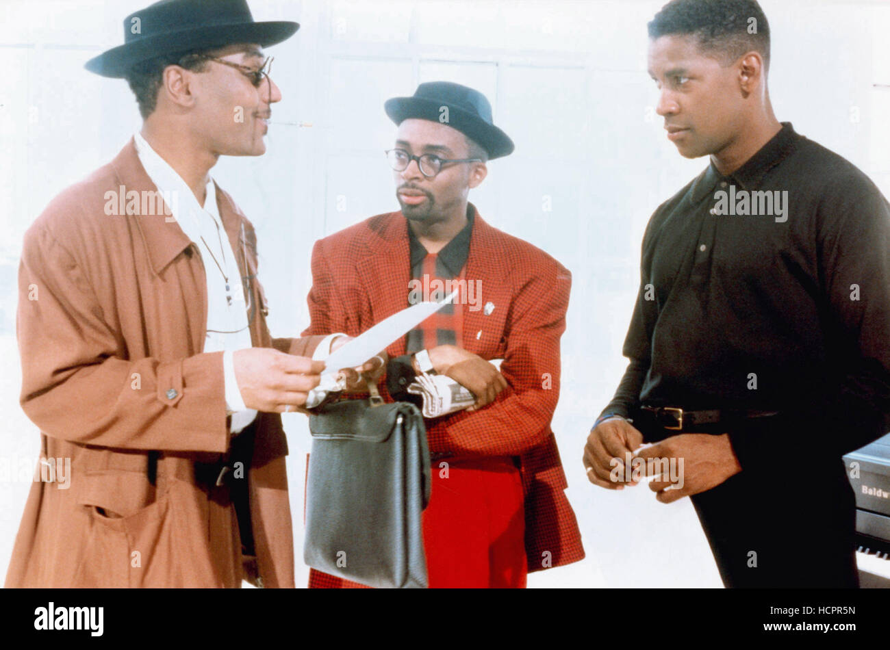 MO' BETTER BLUES, from left: Giancarlo Esposito, Spike Lee, Denzel ...
