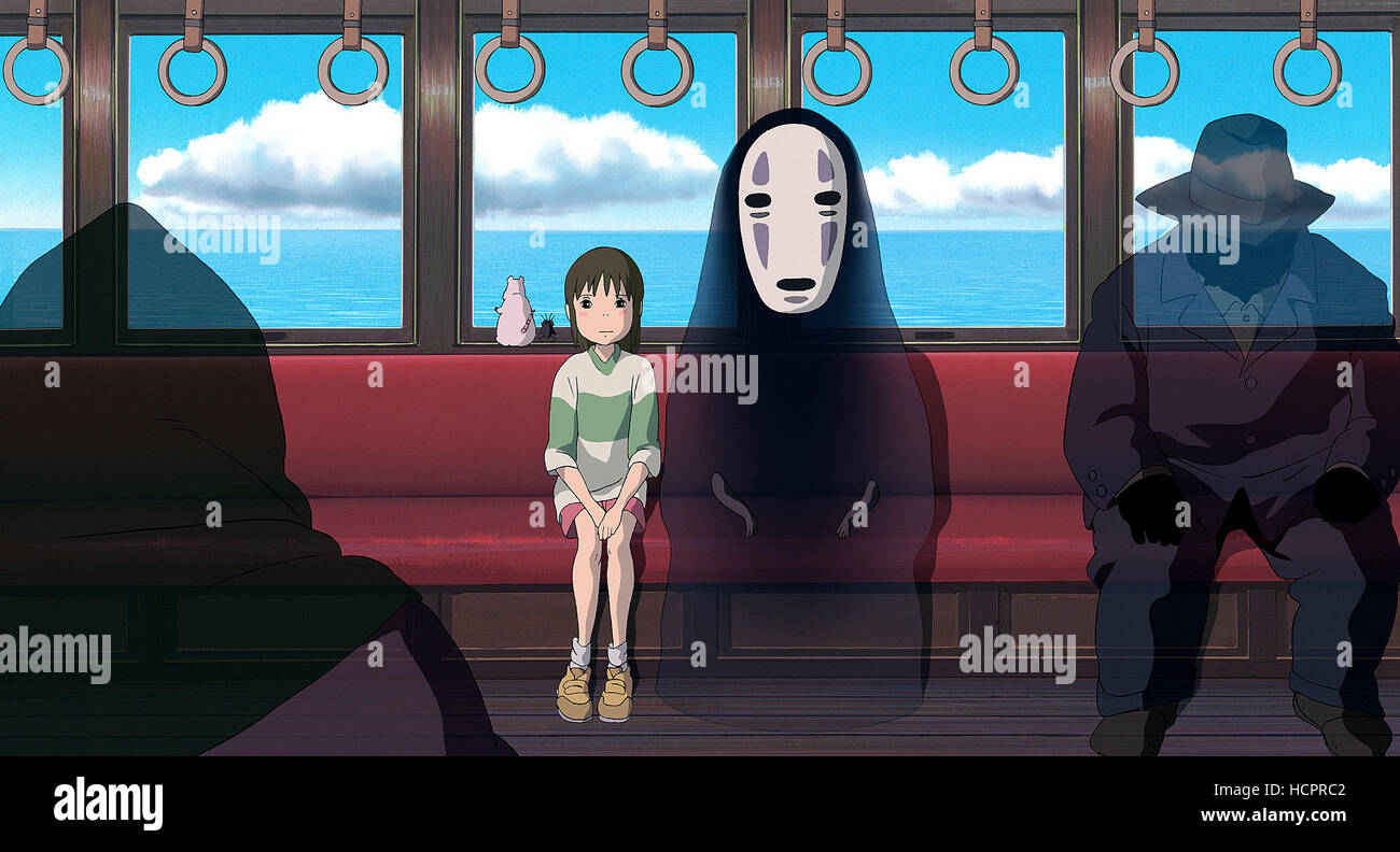 SPIRITED AWAY, ( aka SEN TO CHIHIRO NO KAMIKAKUSHI), Chihiro, No-Face ...