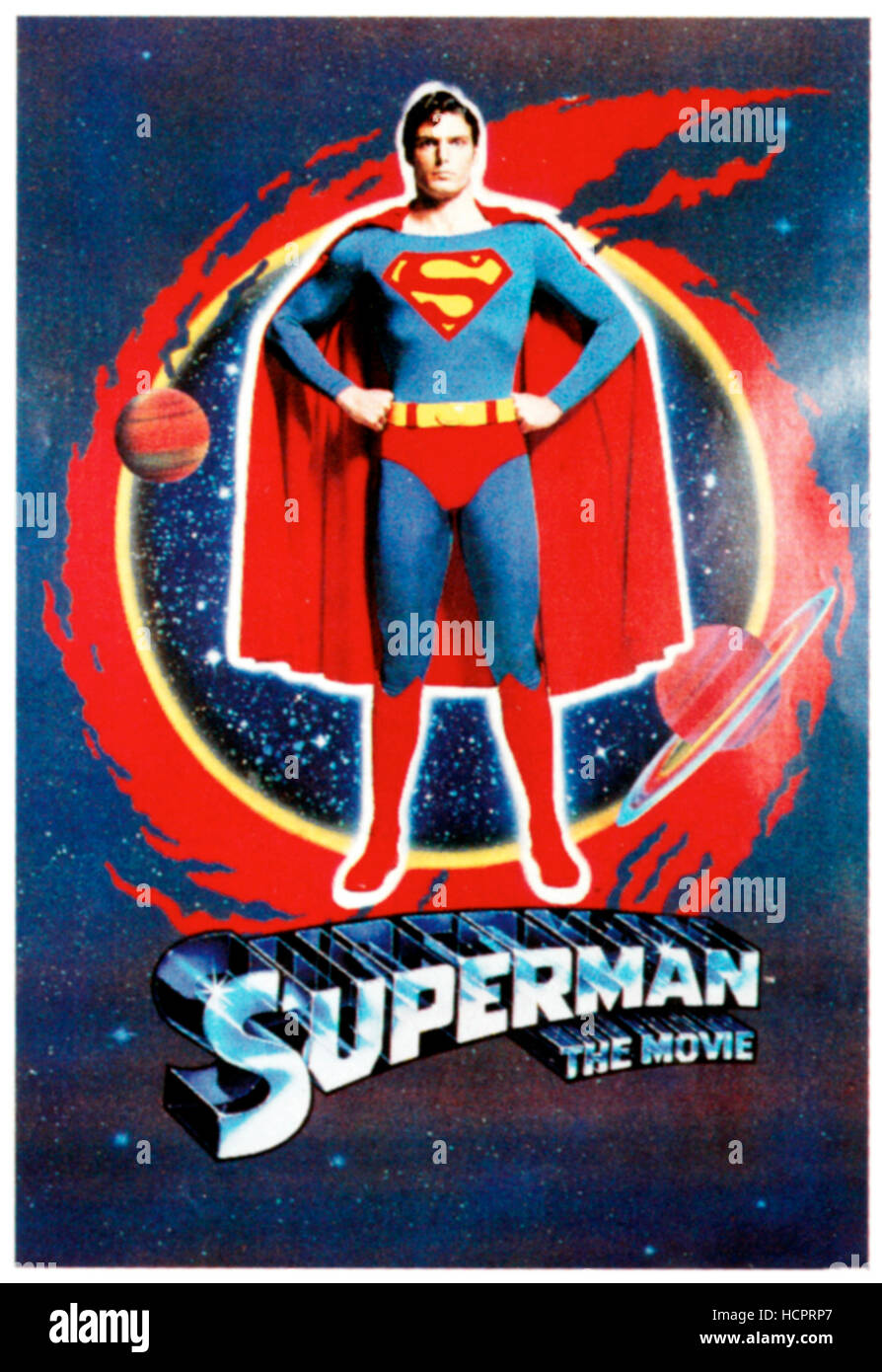 Superman Christopher Reeve Poster Superman Original Japanese B2 Movie