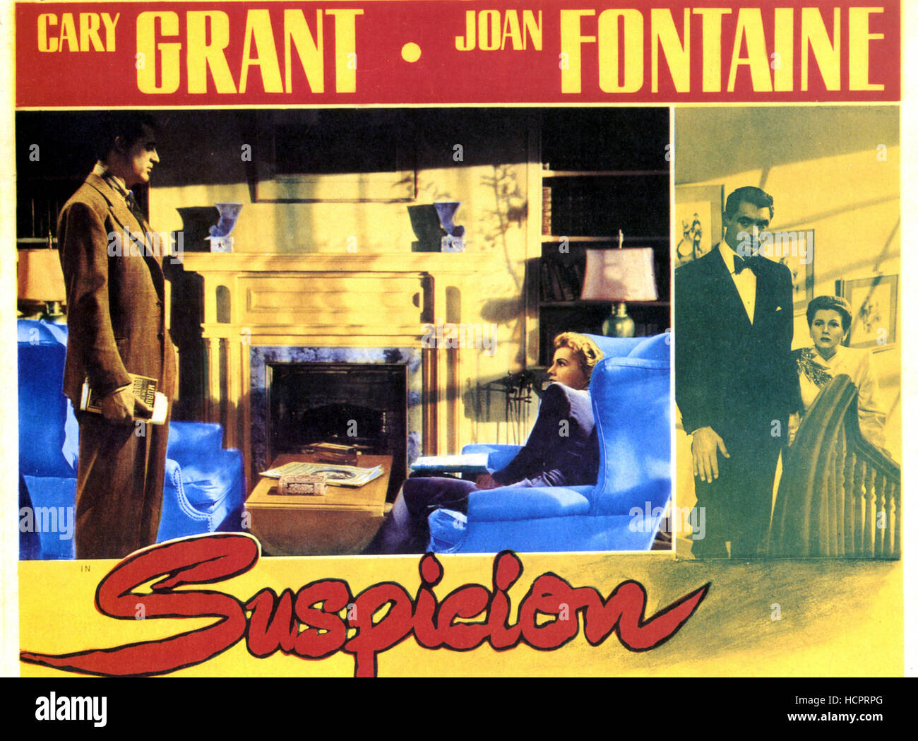 SUSPICION, Cary Grant, Joan Fontaine, 1941 Stock Photo - Alamy