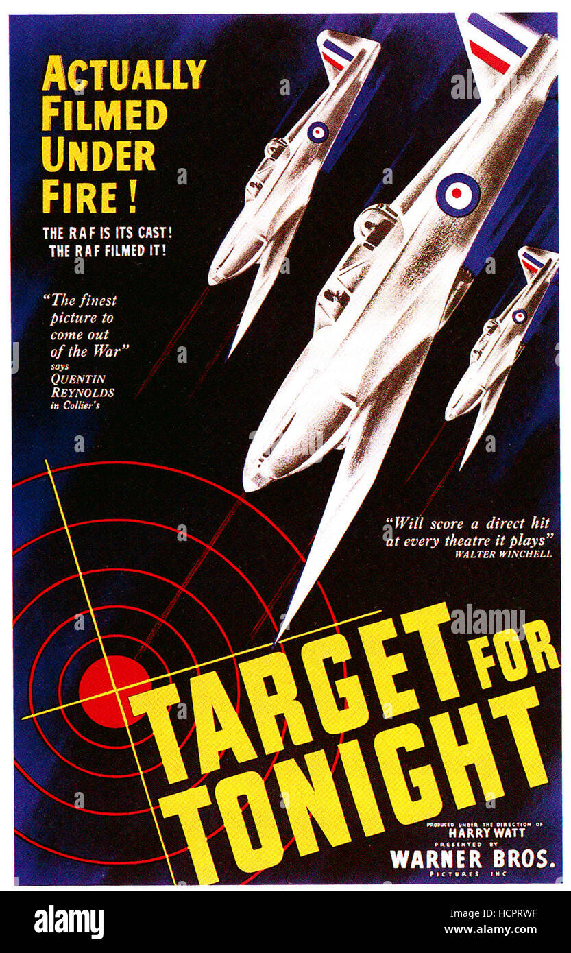 TARGET FOR TONIGHT, WWII documentary, 1941 Stock Photo - Alamy