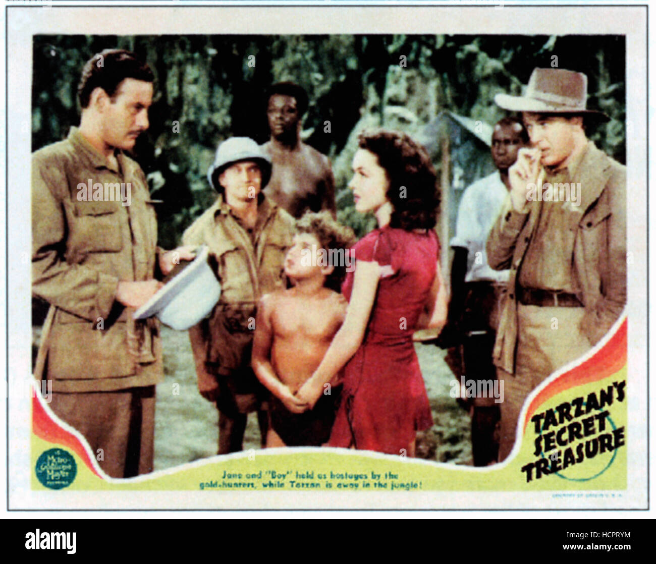 TARZAN'S SECRET TREASURE, from left: Tom Conway, Barry Fitzgerald ...