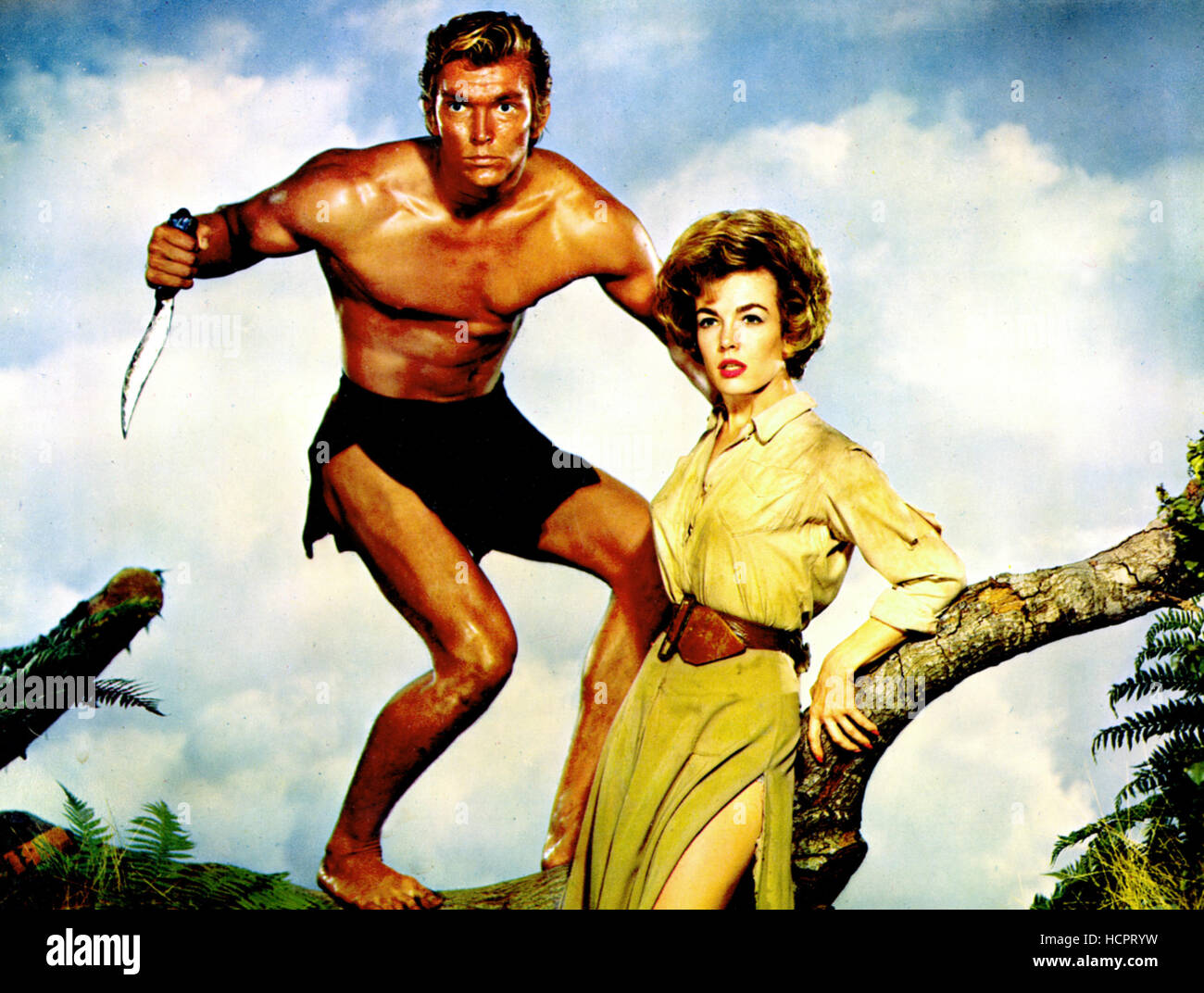 TARZAN THE APE MAN, Denny Miller, Joanna Barnes, 1959 Stock Photo - Alamy