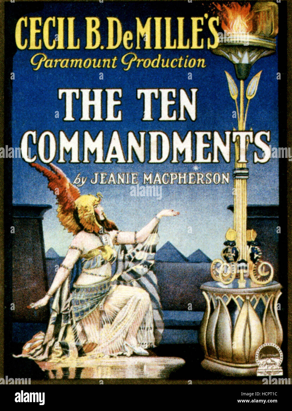 THE TEN COMMANDMENTS, 1923 Stock Photo - Alamy