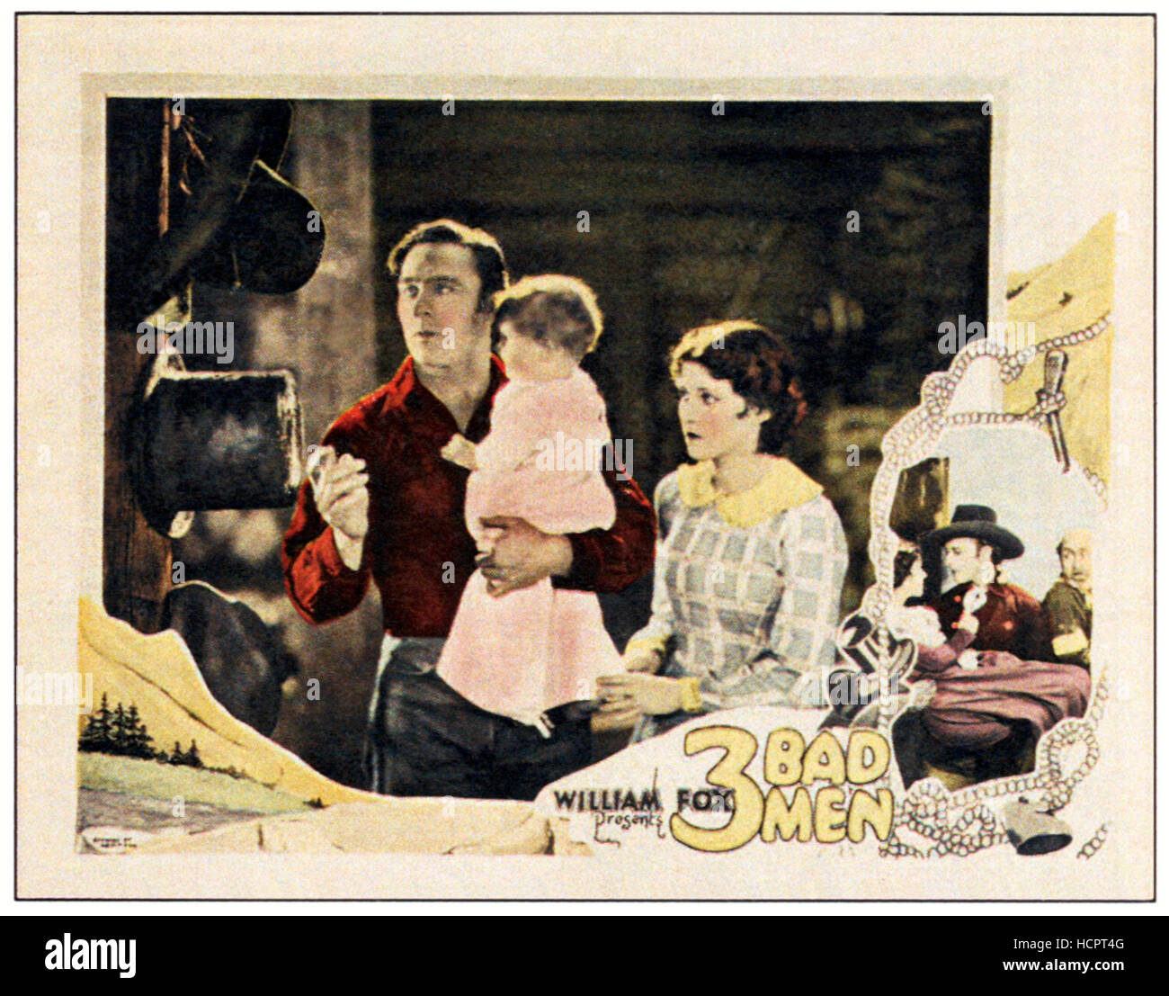 3 BAD MEN, from left: George O'Brien, Olive Borden, 1926, TM and ...