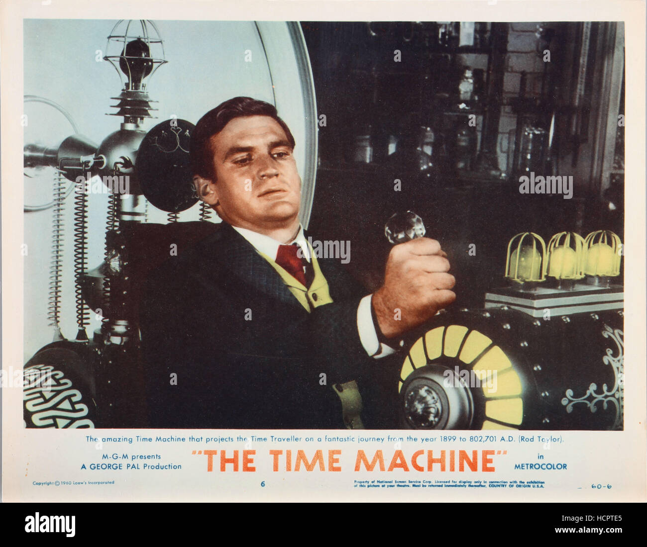 THE TIME MACHINE, Rod Taylor, 1960 Stock Photo - Alamy