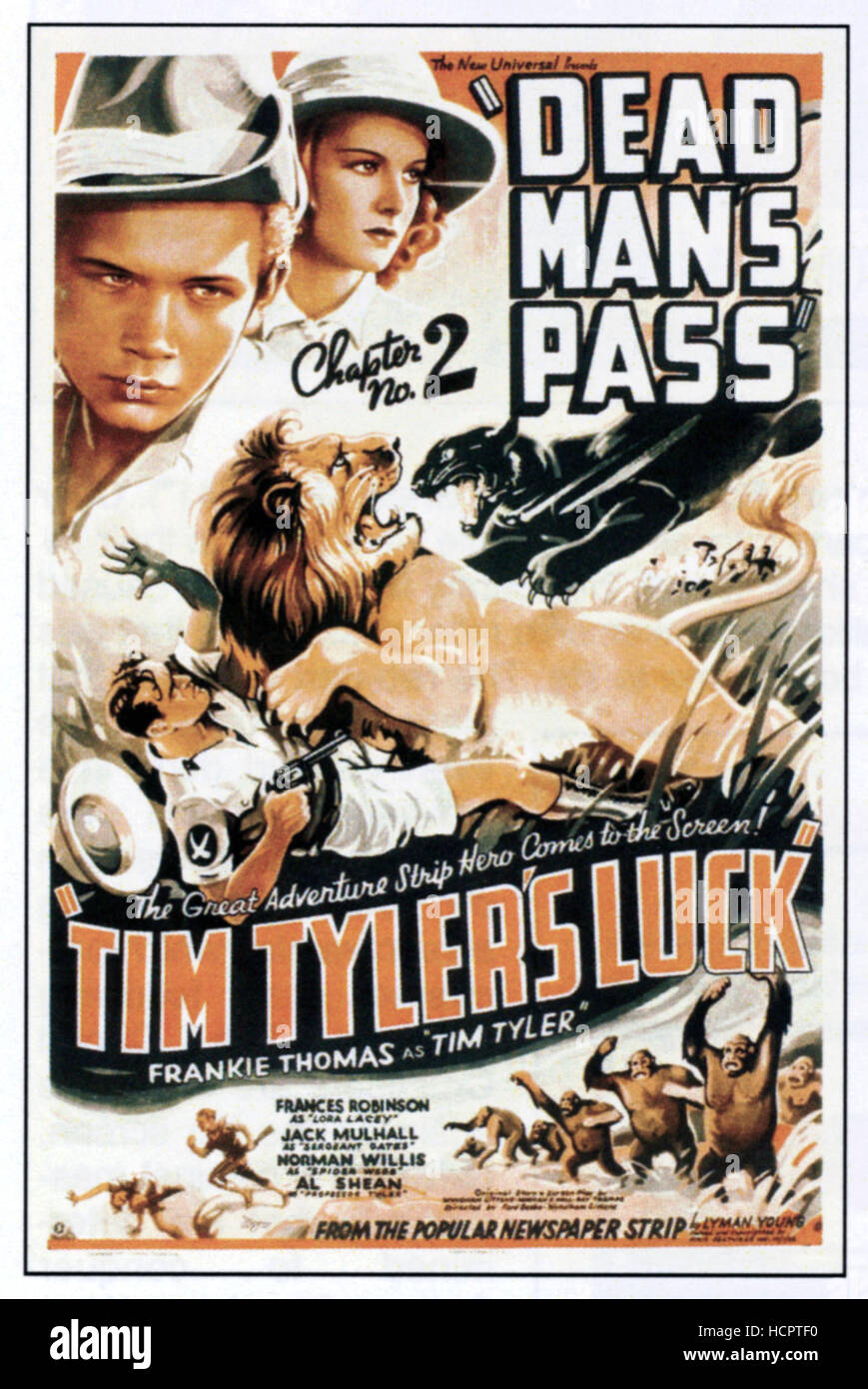 TIM TYLER'S LUCK, top from left: Frankie Thomas, Frances Robinson in ...