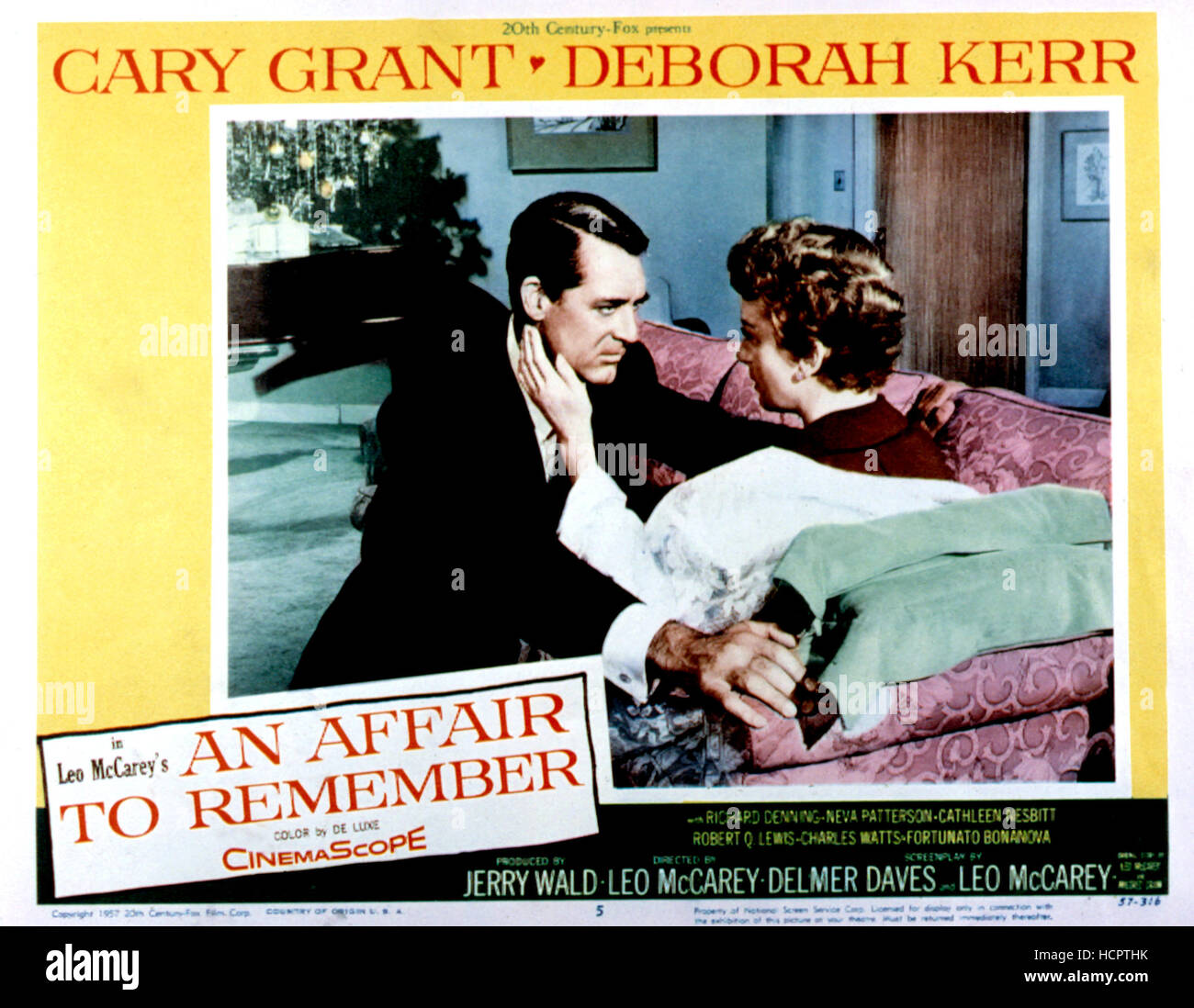AN AFFAIR TO REMEMBER, Cary Grant, Deborah Kerr, 1957, TM and Copyright ...