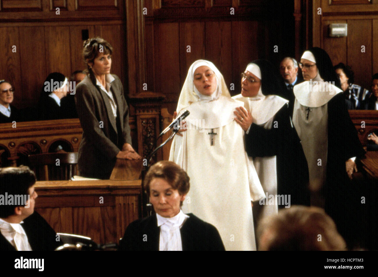 AGNES OF GOD, Jane Fonda, Meg Tilly, Anne Bancroft, 1985. ©Columbia ...